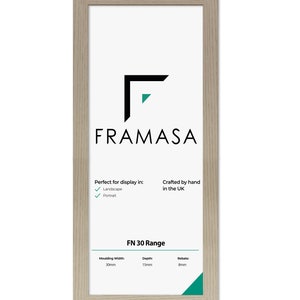 Handmade Panoramic Picture Frame | 60x20 50x20 30x10 20x8 Sizes | Wall ...