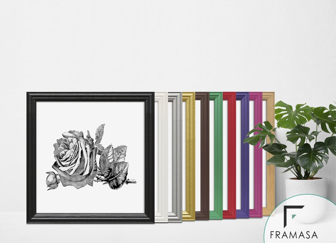 Square Size Maxi Art Poster Frames / Multi Colors Picture Frames / Home ...