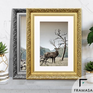 Dahlia Style Gold Picture Frames / Photo Frames / Modern Home Decor ...