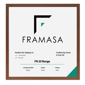 Black Thin Matt Picture Frame / Square Size Photo Frames / Handmade ...