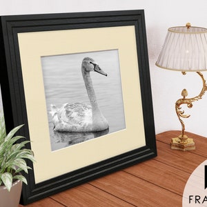 Square Size Photo Frames / Handmade Wooden Effect Picture - Etsy