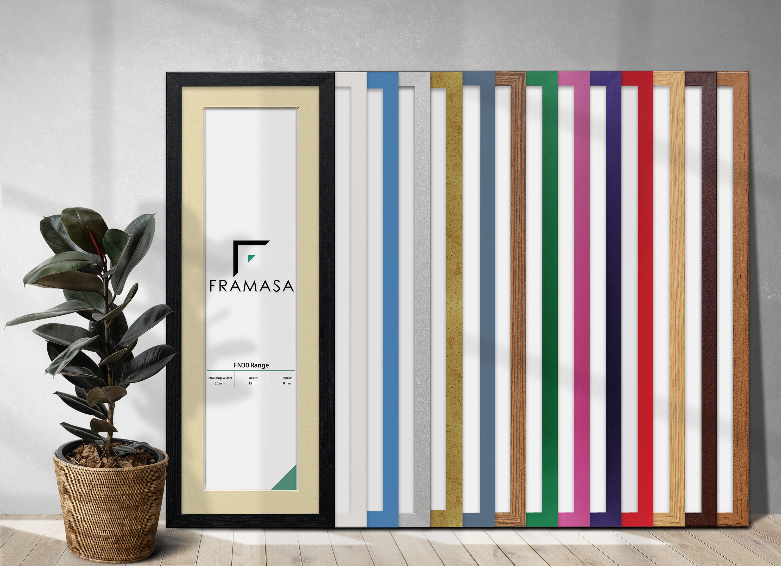 Panoramic Size Photo Frames / Handmade Wood Effect Picture - Etsy UK