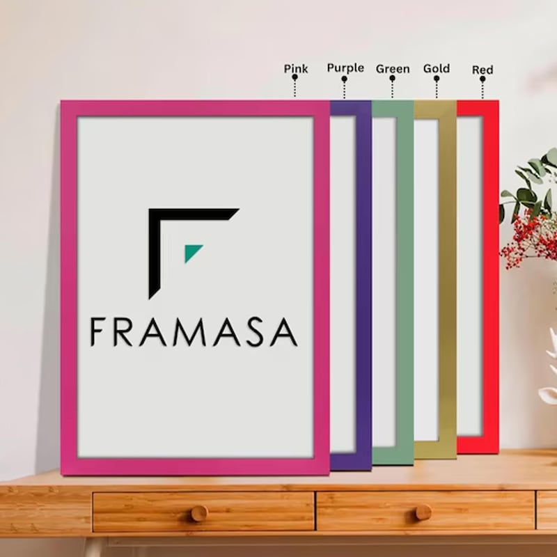 Purple Frame 30x40 - Etsy UK