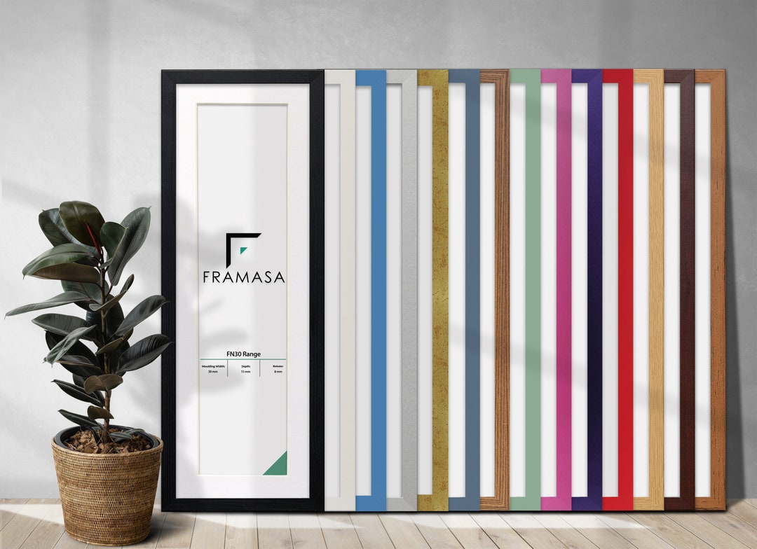 Panoramic Size Picture Frames / Handmade Photo Frames / Personalized ...