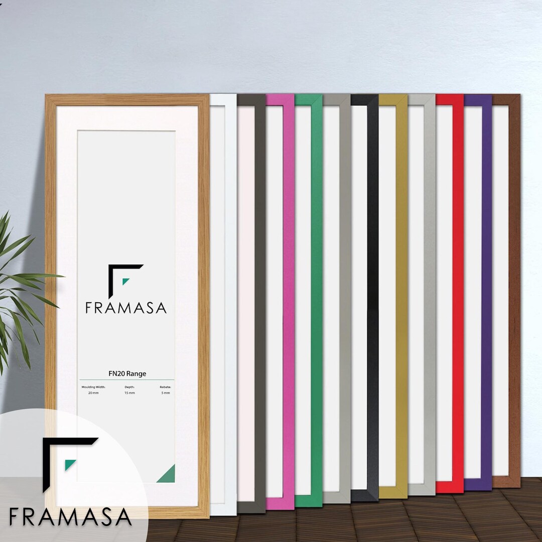 Panoramic Photo Frames / Handmade Wood Picture Frames / Panorama Style ...