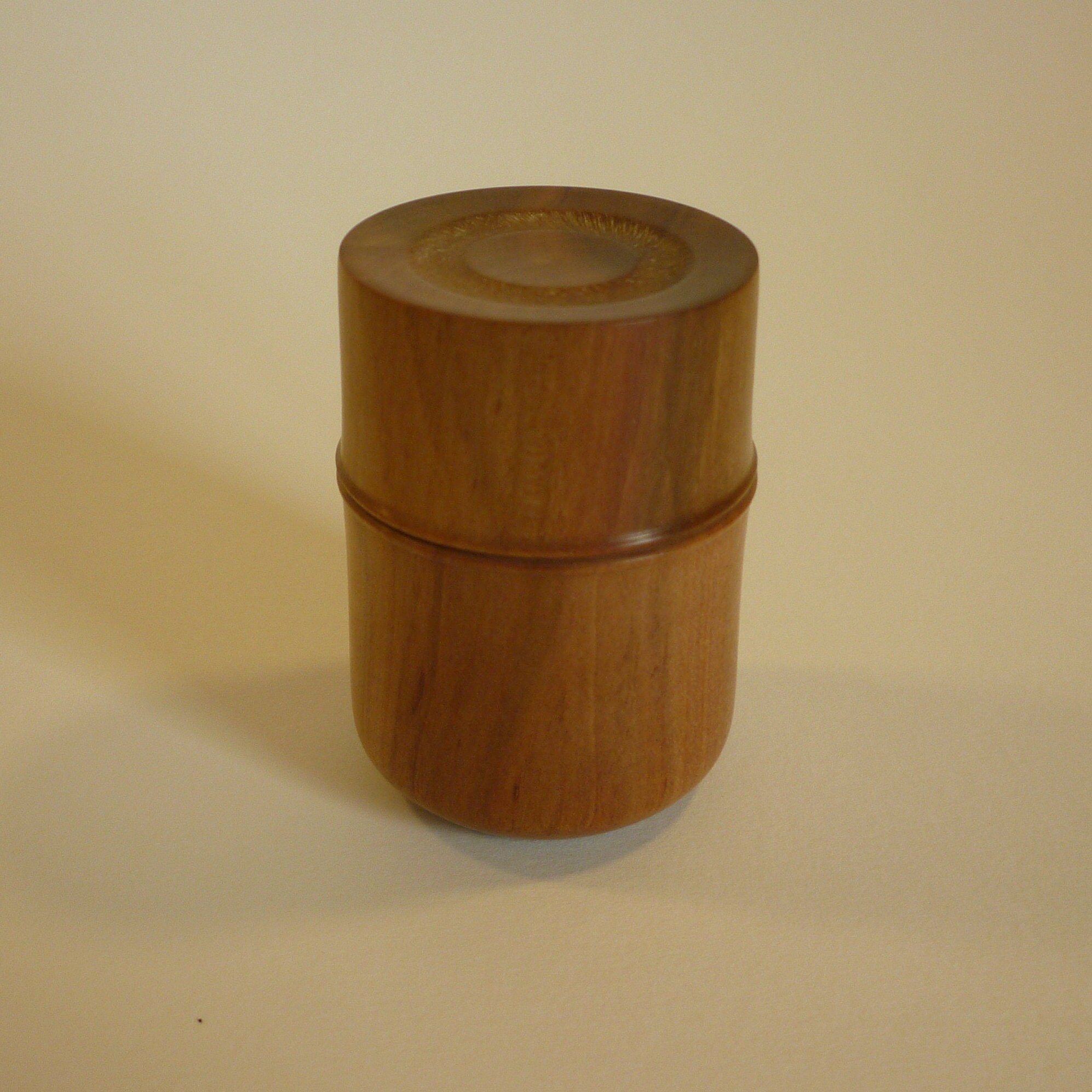 Jewellery/ Trinket Box. Hand Crafted in Strawberry Wood With Threaded ...