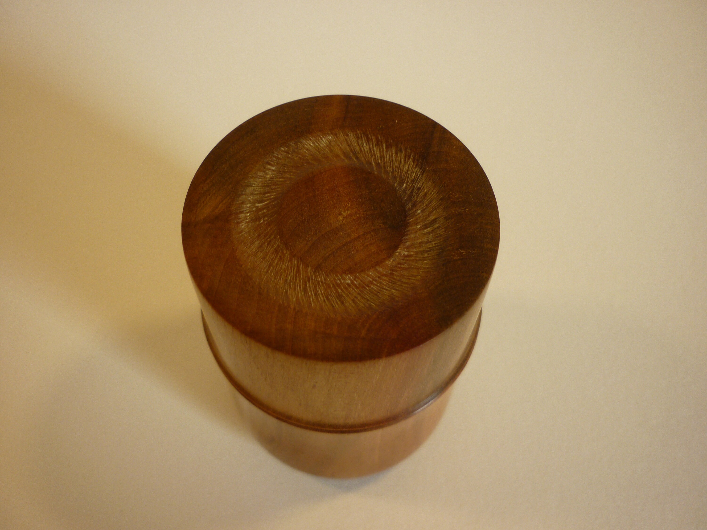 Jewellery/ Trinket Box. Hand Crafted in Strawberry Wood With Threaded ...