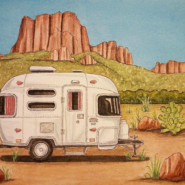 Airstream Art - Etsy