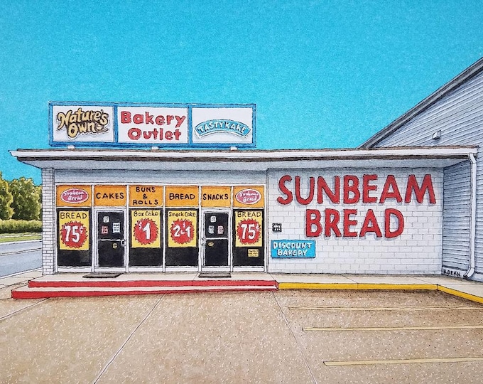 Sunbeam Bread Counter Jar & Lid Country Store Display Cookie Jar Candy ...