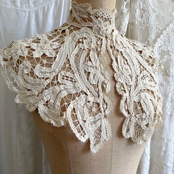 Vintage Lace Collar - Etsy