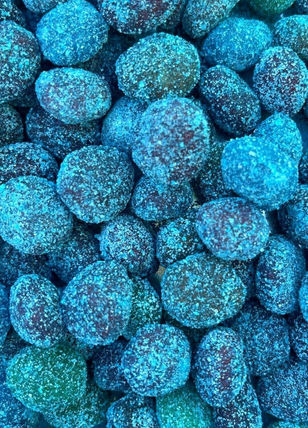 Sour Blue Raspberry Gummy Gushers: Tangy Candy Treat - Etsy