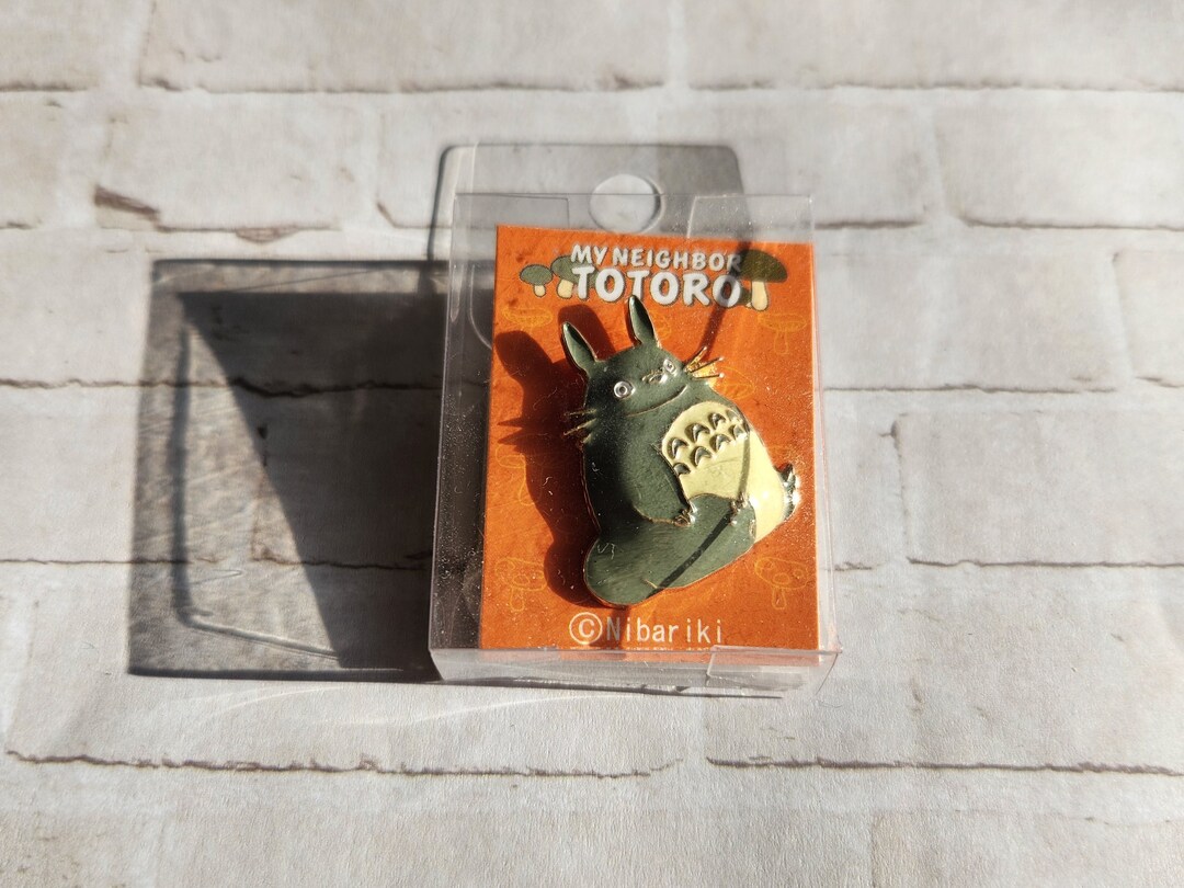 Vintage My Neighbor Totoro Character Pin Brooch Resale - Etsy