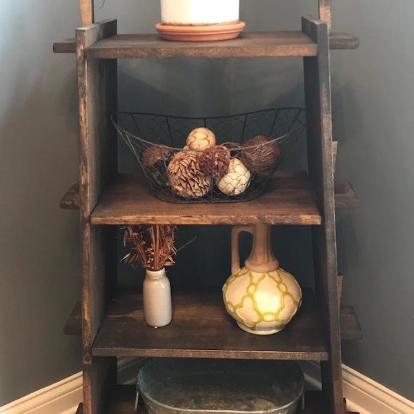 Primitive Small Bookcase - Etsy