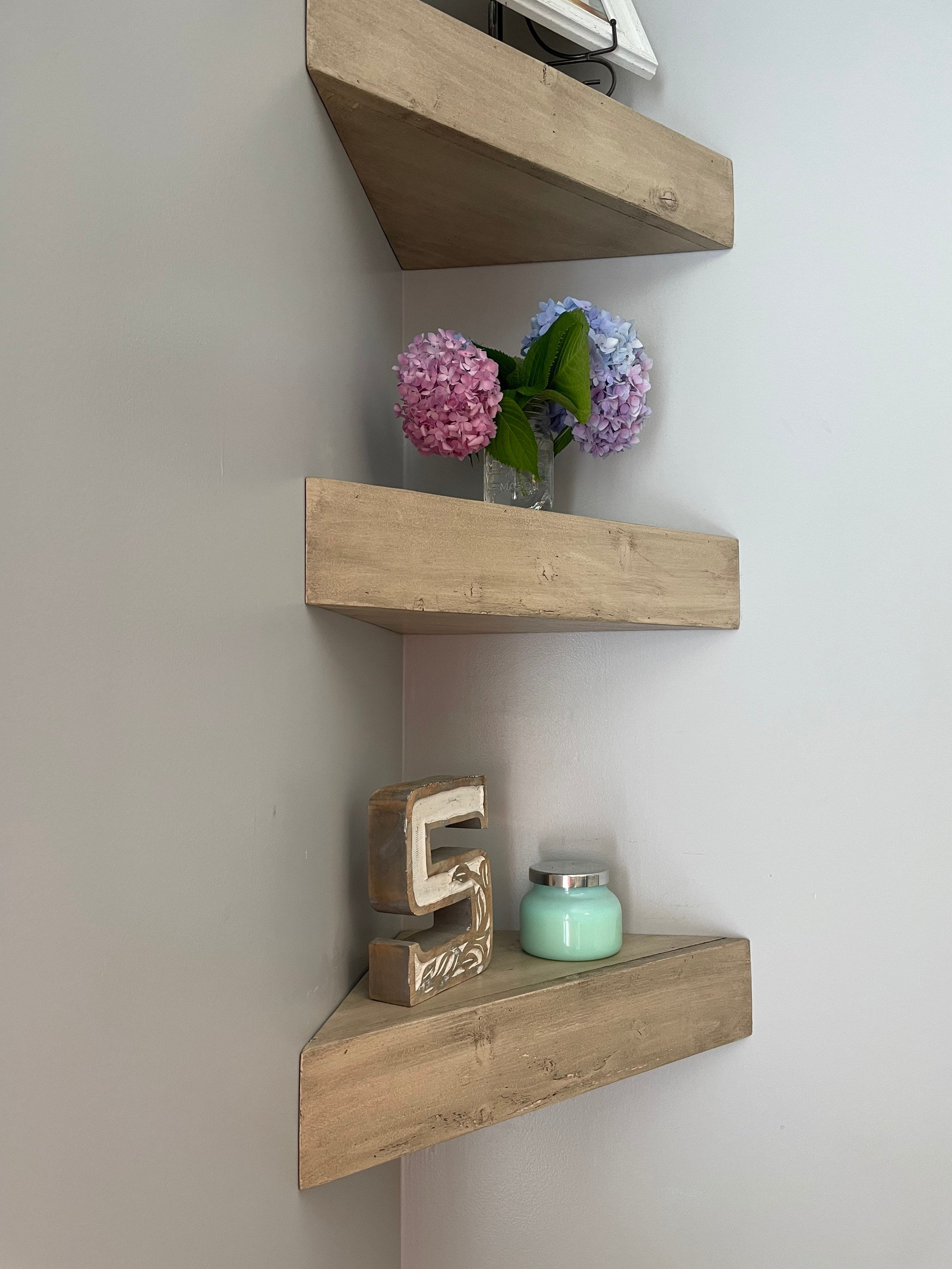 Corner Floating Shelves - Etsy