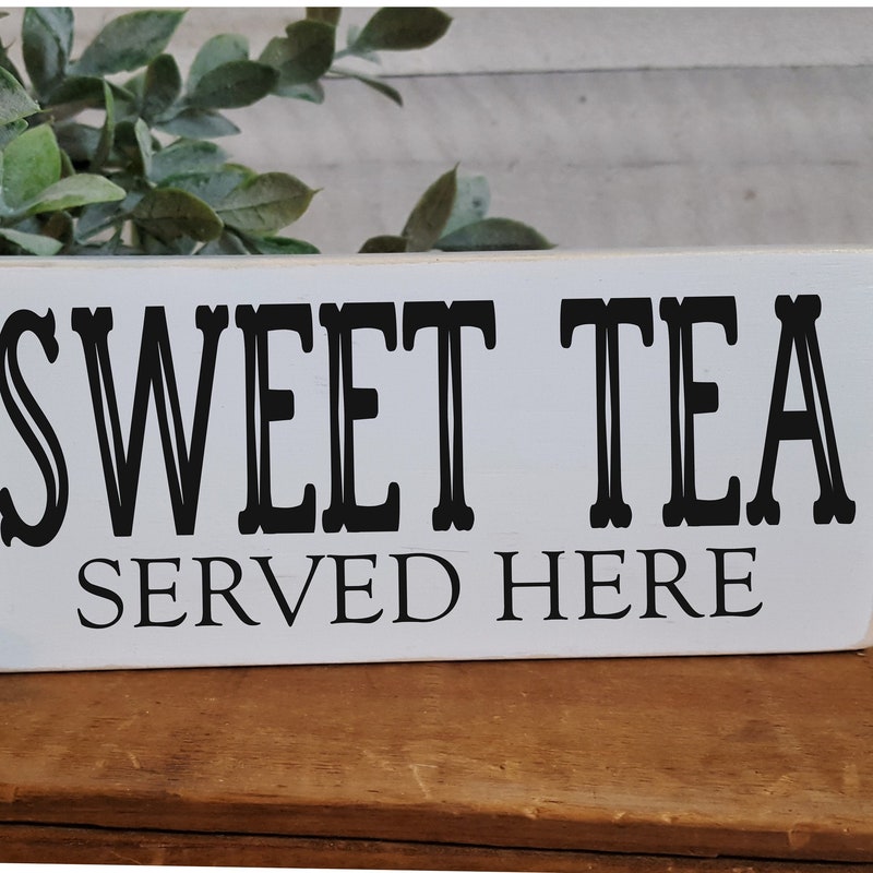 Sweet Tea Sign - Etsy