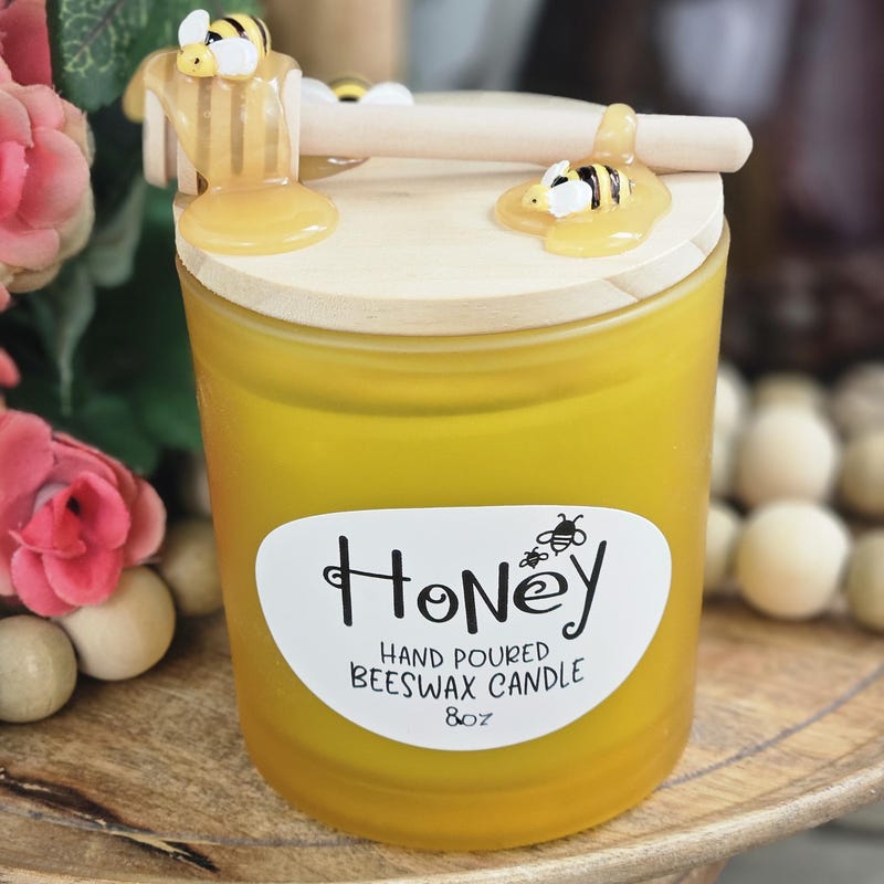 Bee Candle - Etsy