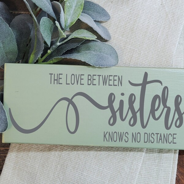 Sisters Sign - Etsy