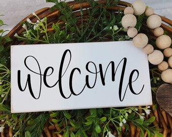 Small Welcome Sign - Etsy
