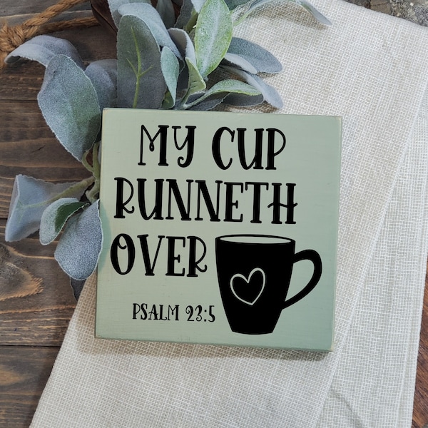 My Cup Runneth Over - Etsy