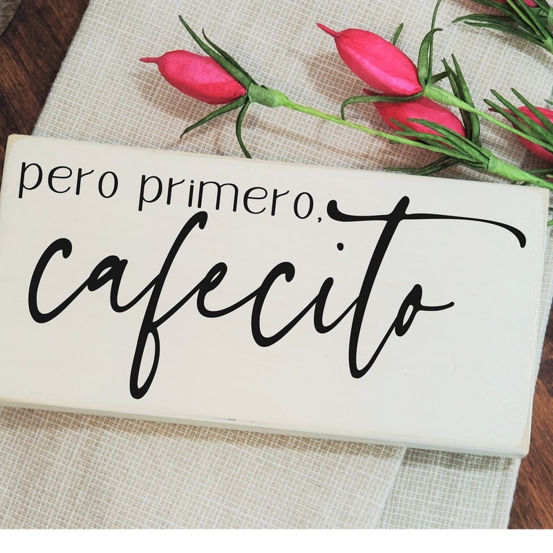 Cafecito Sign - Etsy