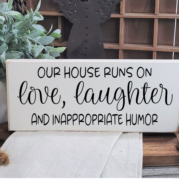 Humor Wood Kitchen Sign - Etsy