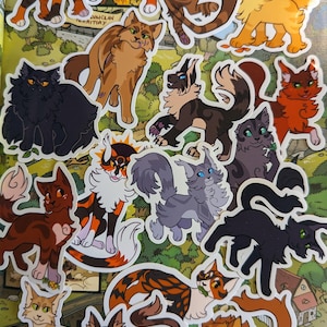 Mystery Battle Cat Sticker Pack [ Fighting Felines / Battle Cats ] - Etsy