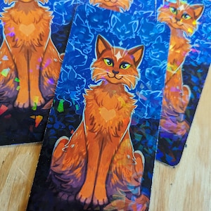 Firestar's Ceremony [ Battle Cats Holographic Bookmark ] - Etsy