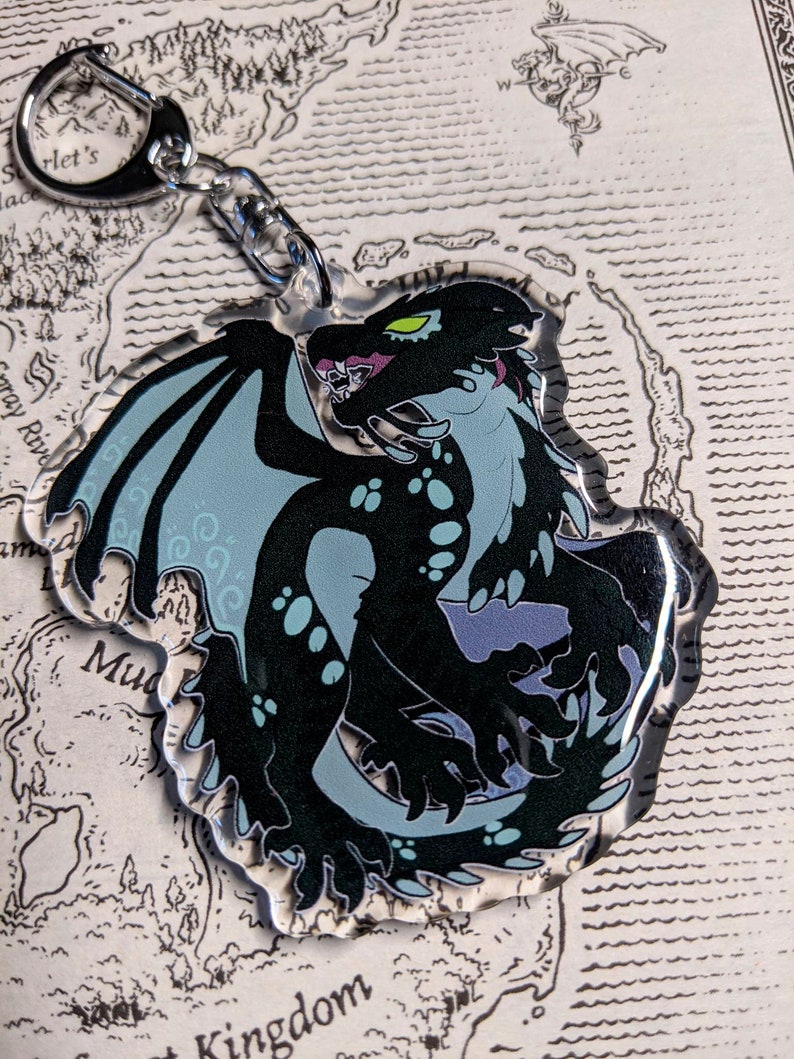 The Princesses & Princes Wings of Fire WOF Acrylic Charm - Etsy Australia