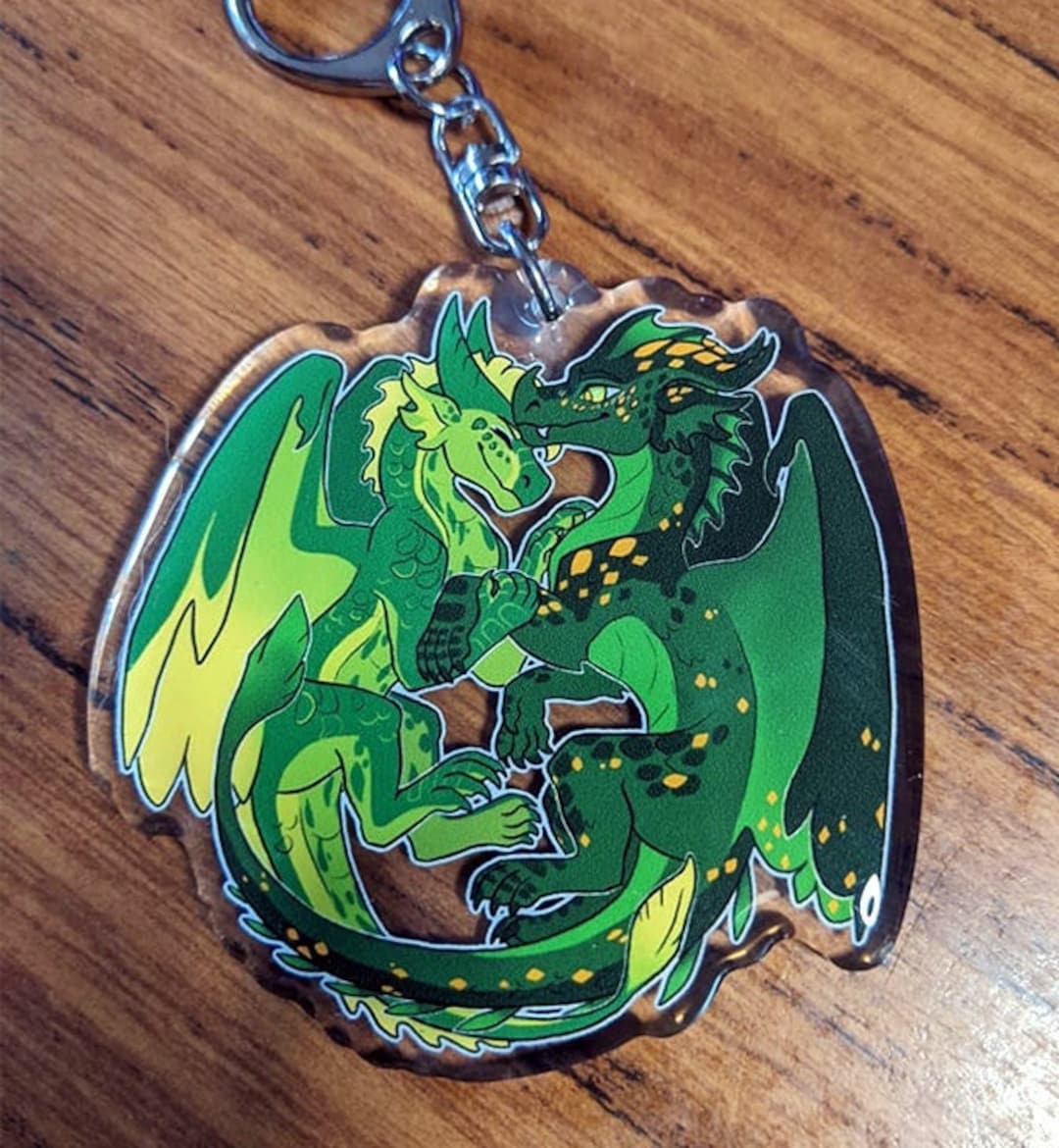 Sundew and Willow [ Wings of Fire WOF Leafwing Sunwillow Arylic Charm ...