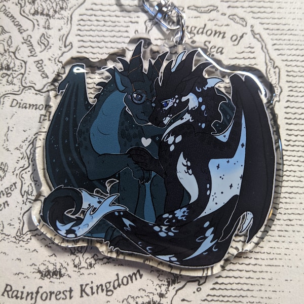 Wings of Fire Icewing Plush - Etsy