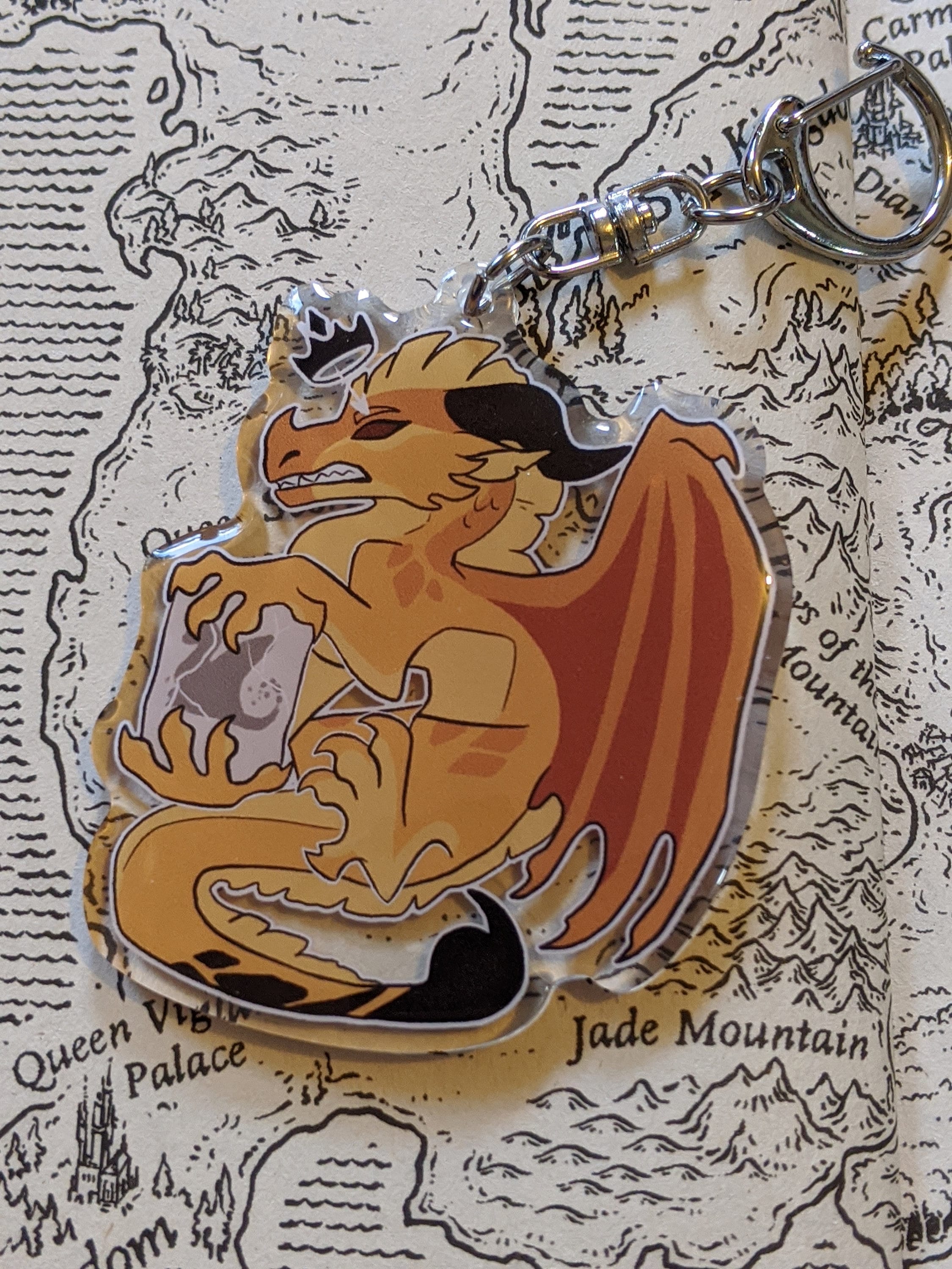 Monarchs of the Sandwing Kingdom [ Wings of Fire WOF Acrylic Charm ] - Etsy