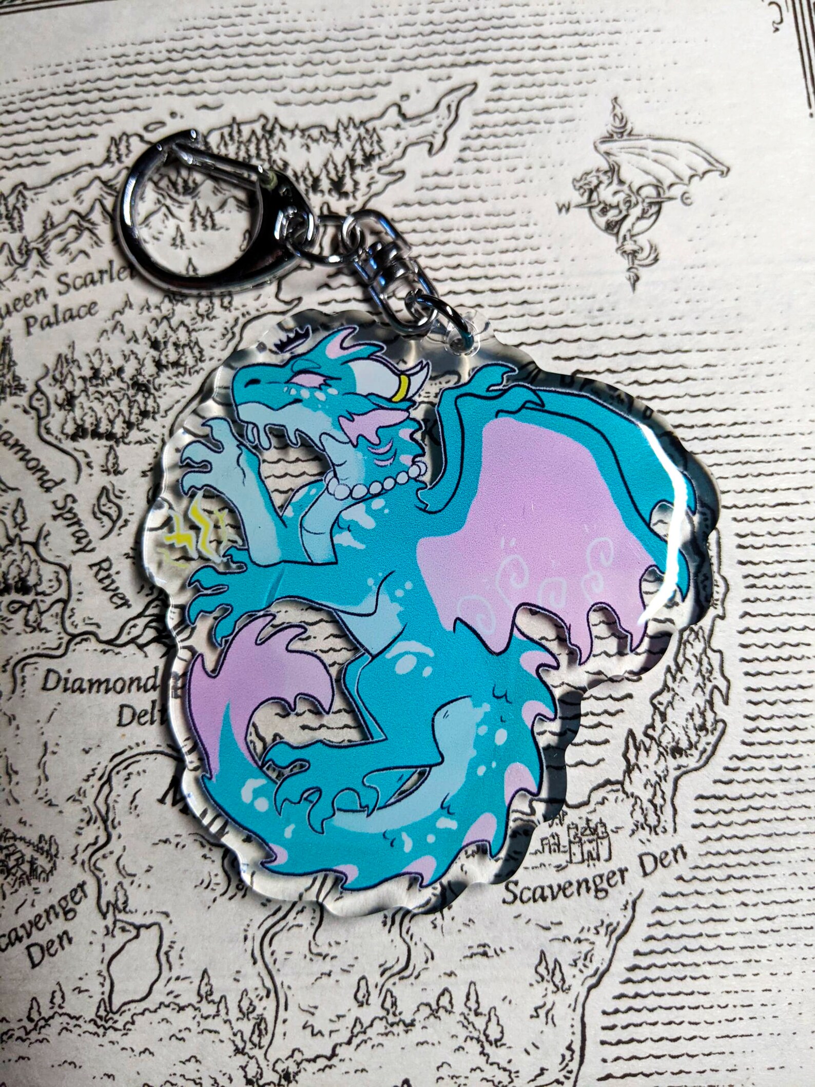 The Princesses & Princes Wings of Fire WOF Acrylic Charm | Etsy Canada