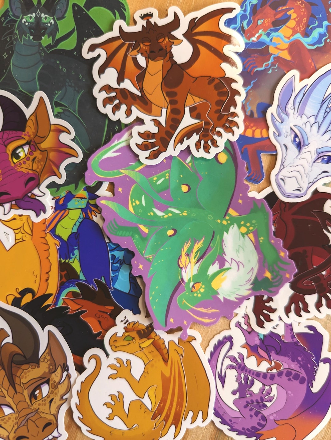 Mystery Wings of Fire Sticker Pack [ Wings of Fire ] - Etsy