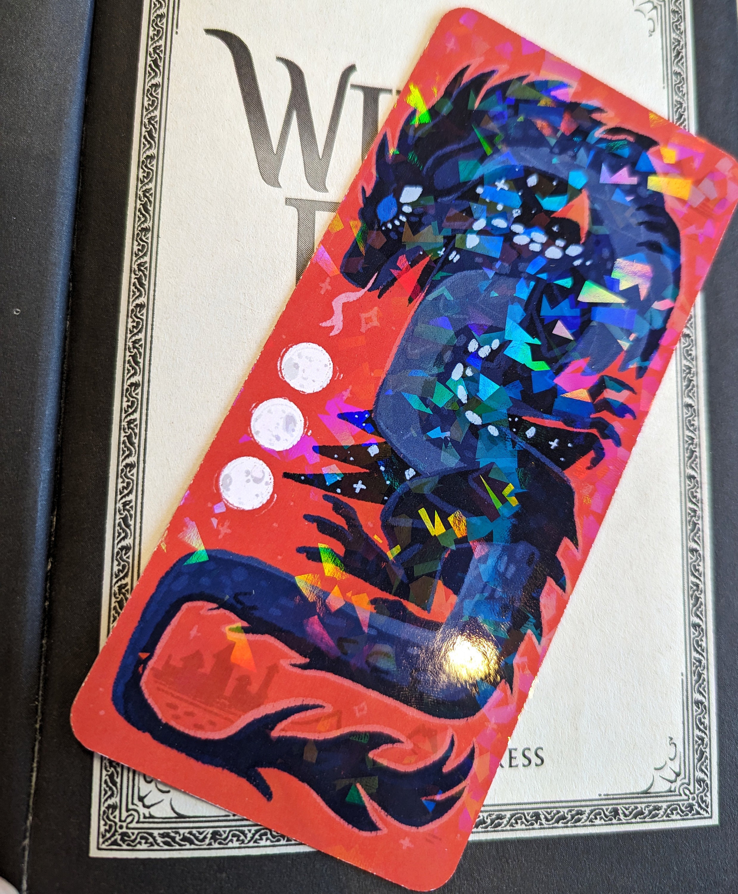 King of Moons / Darkstalker Bookmark [ Wings of Fire Holographic ...