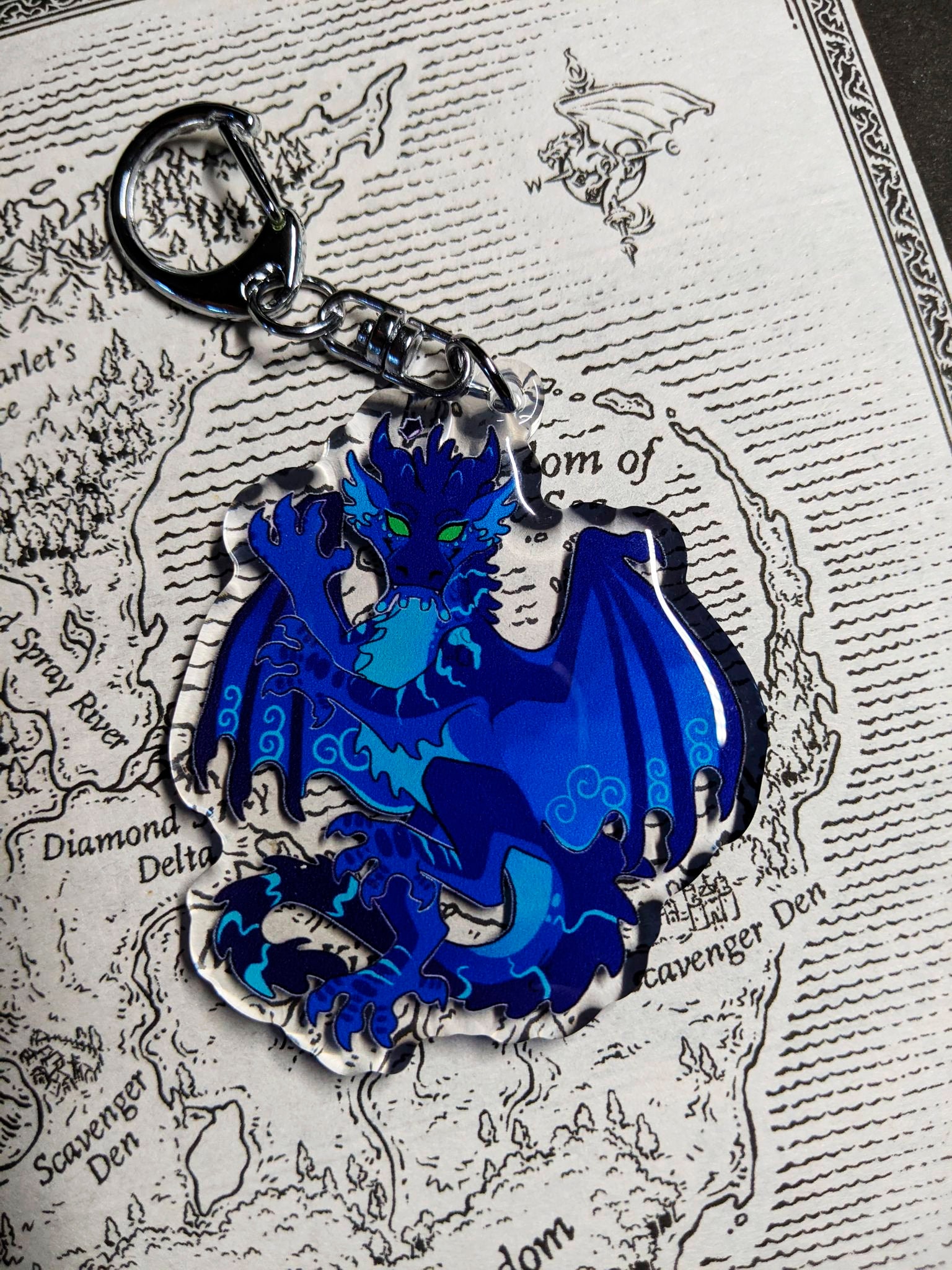 The Princesses & Princes Wings of Fire WOF Acrylic Charm | Etsy Canada