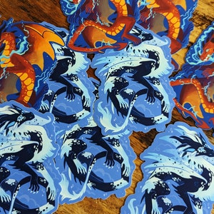 Angular Dragon Stickers [ Wings of Fire ] - Etsy Australia