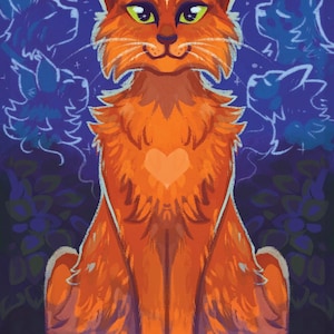 Firestar's Ceremony [ Battle Cats Holographic Bookmark ] - Etsy