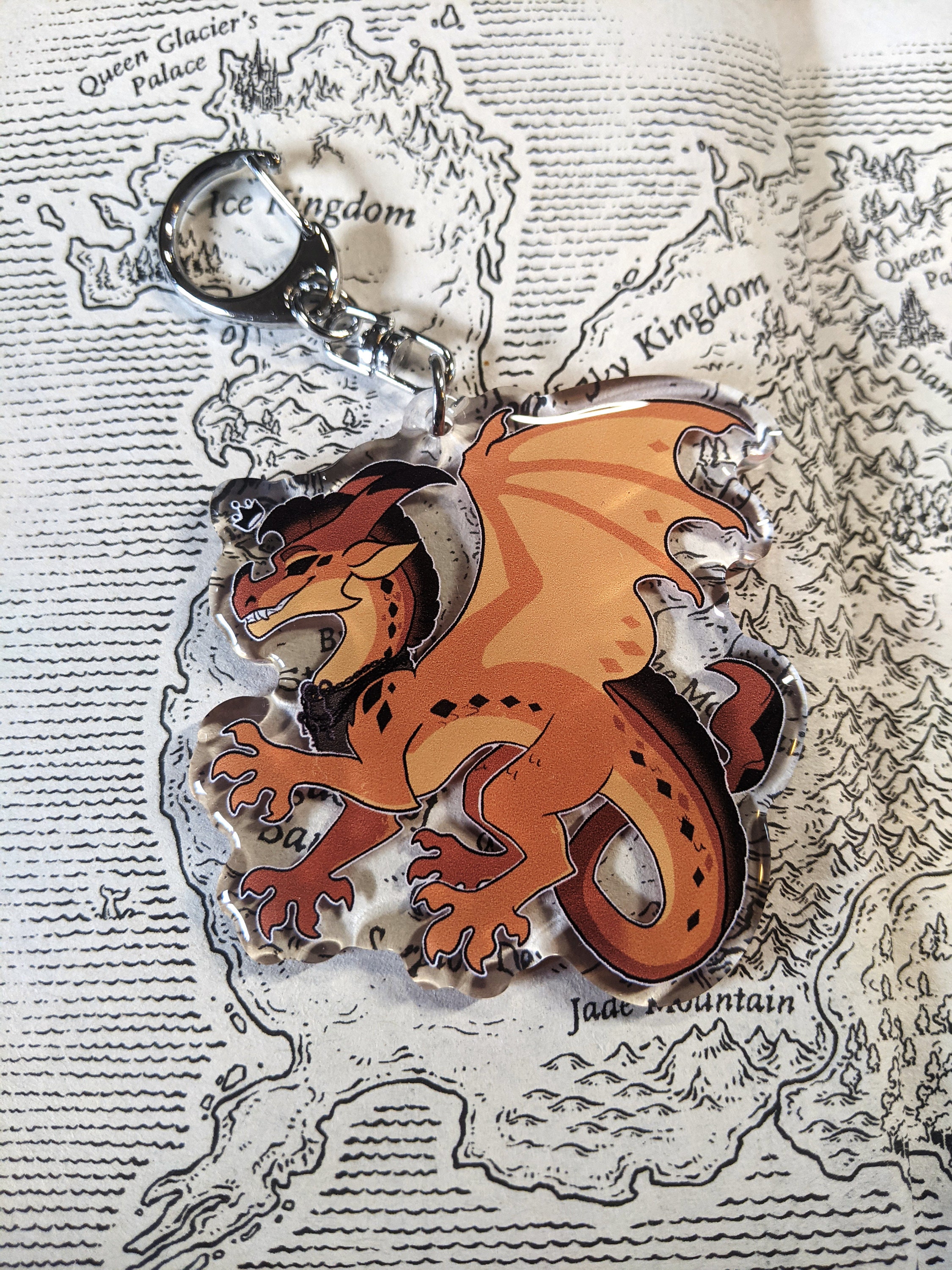 Monarchs of the Sandwing Kingdom [ Wings of Fire WOF Acrylic Charm ...