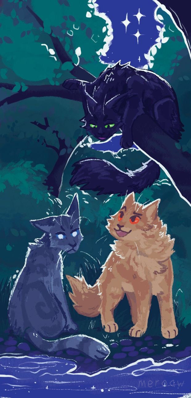 The Power of Three Bookmark Fighting Felines Holographic - Etsy