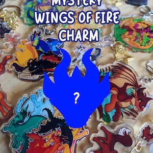 Mystery Wings of Fire Charm [ Wings of Fire / WOF ] - Etsy