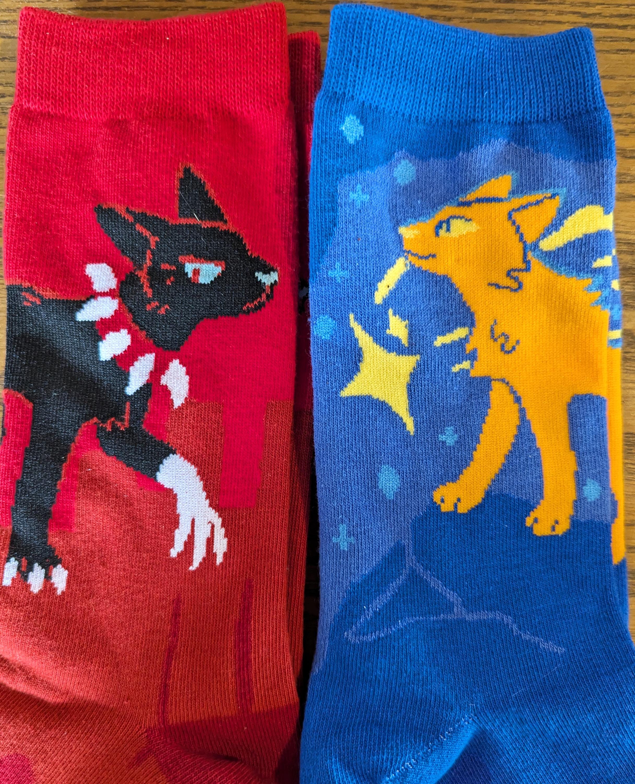 Battle Cat Socks | Firestar or Scourge - Etsy