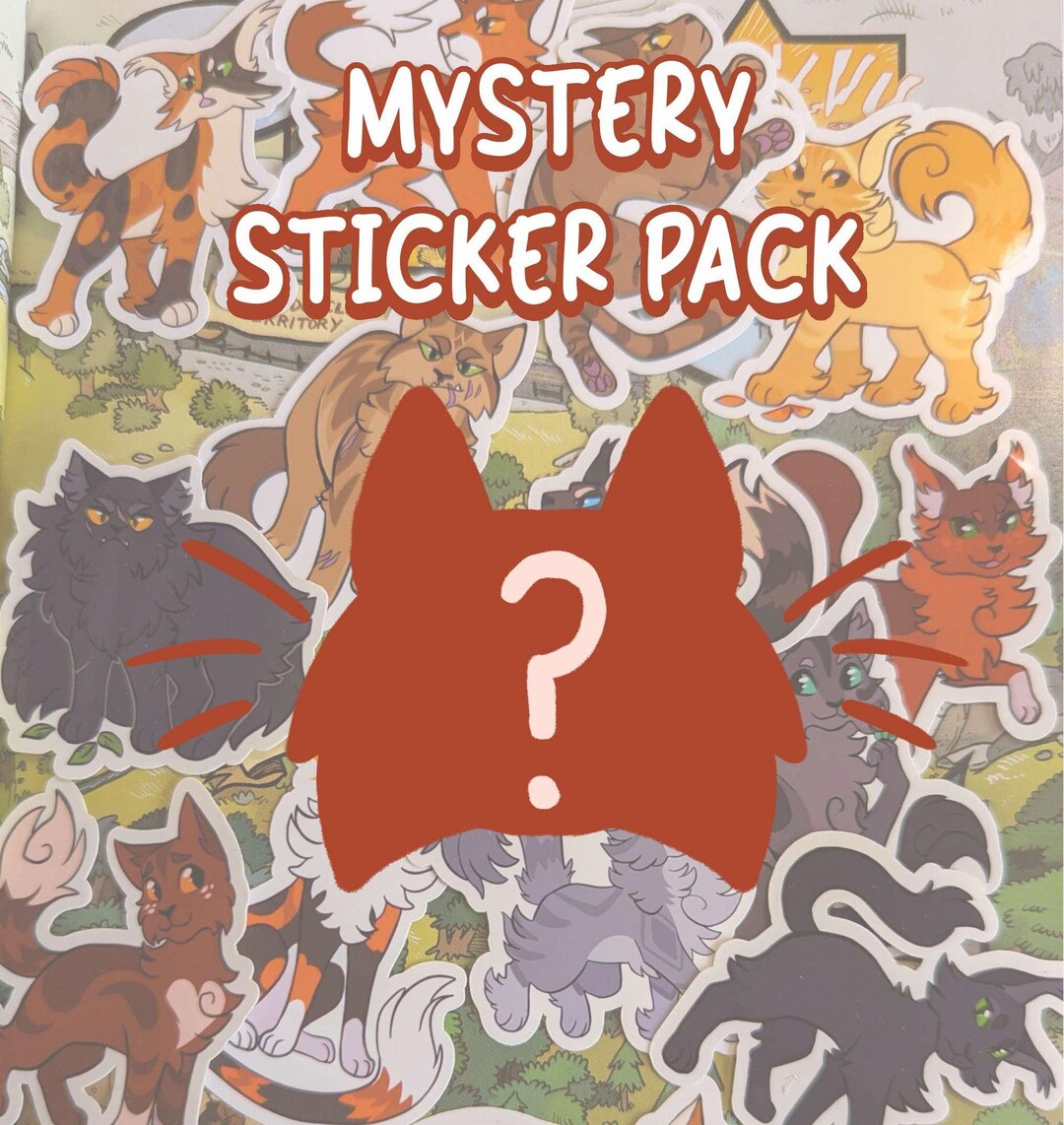 Mystery Battle Cat Sticker Pack [ Fighting Felines / Battle Cats ] - Etsy