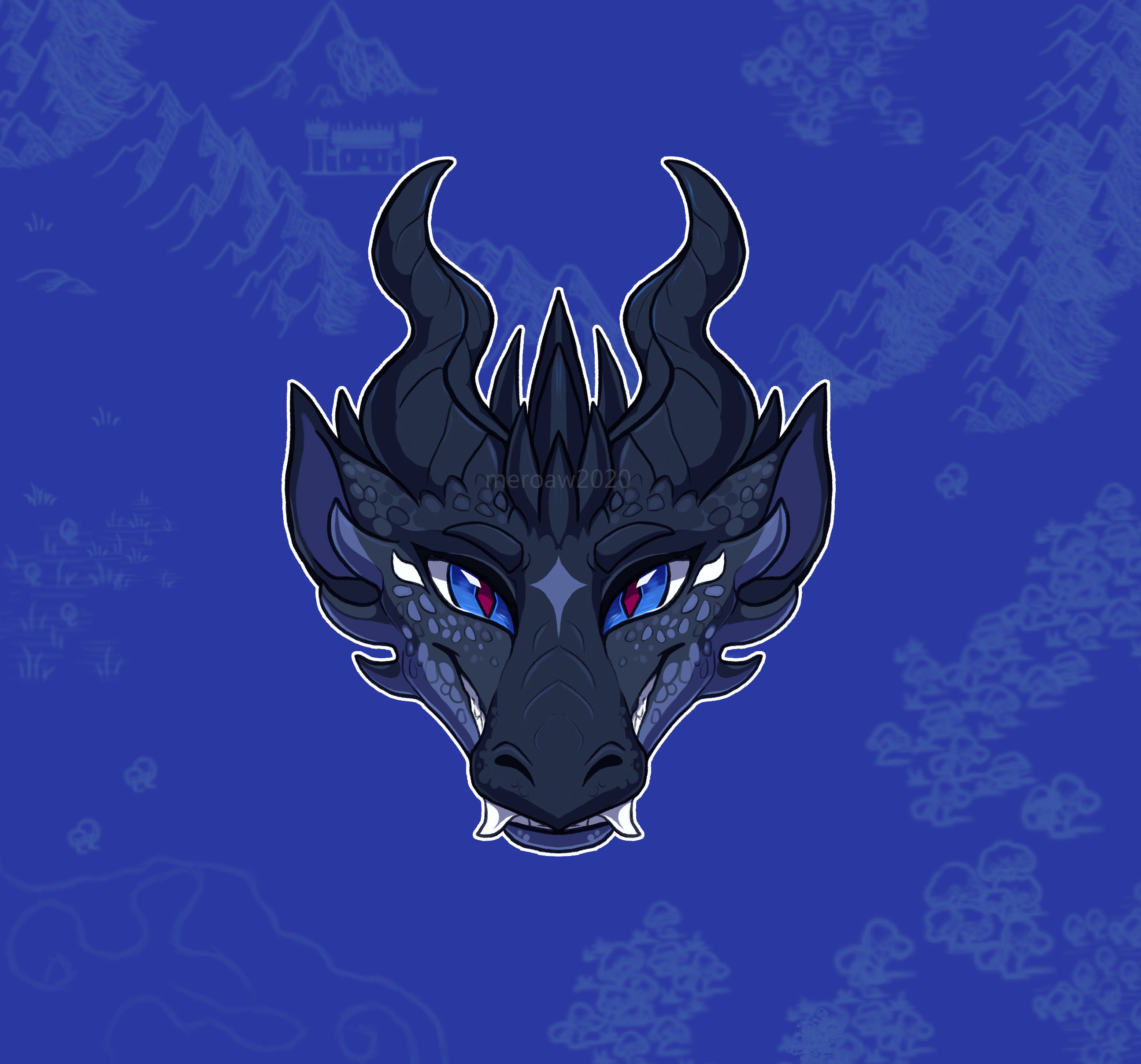 Stickers: Darkstalker Legends wings of Fire Wof - Etsy