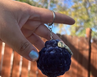 Handmade Blueberry Bag Charm//cute Fruit Keychain//mini - Etsy