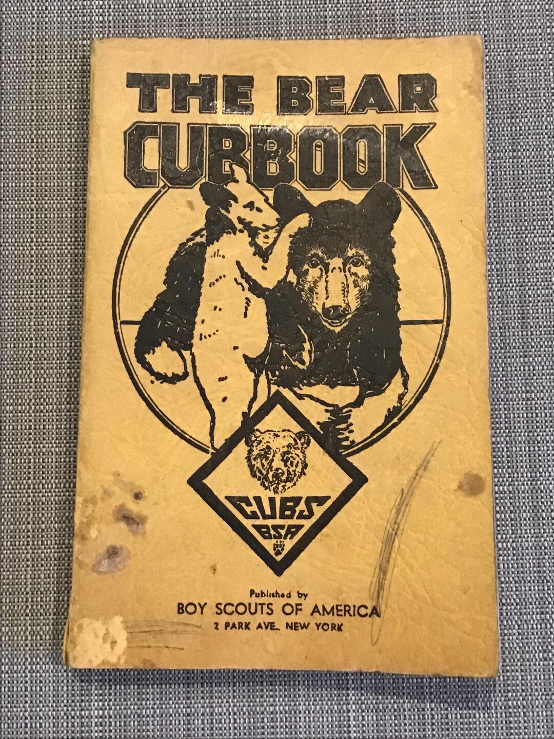 The Bear Cub Book, Boy Scouts of America - Etsy