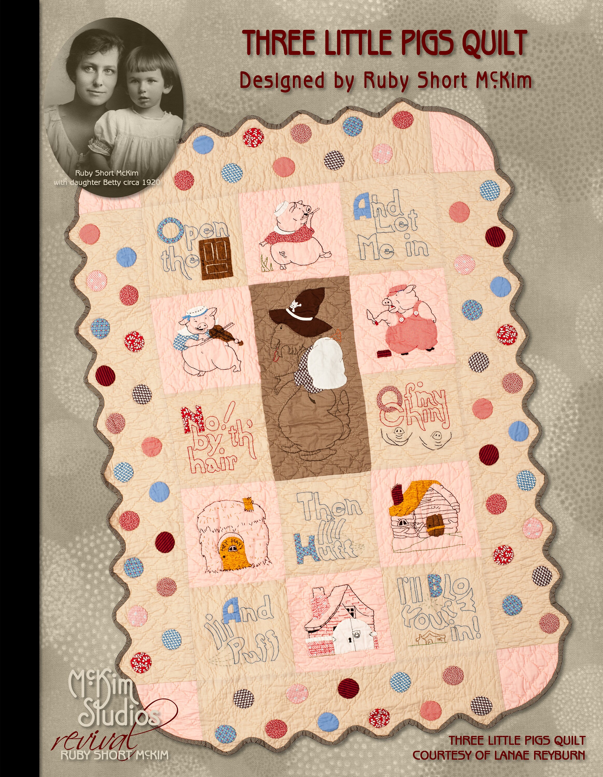 The Three Little Pigs Pattern Book, Designed by Ruby Short Mckim, 1934 ...