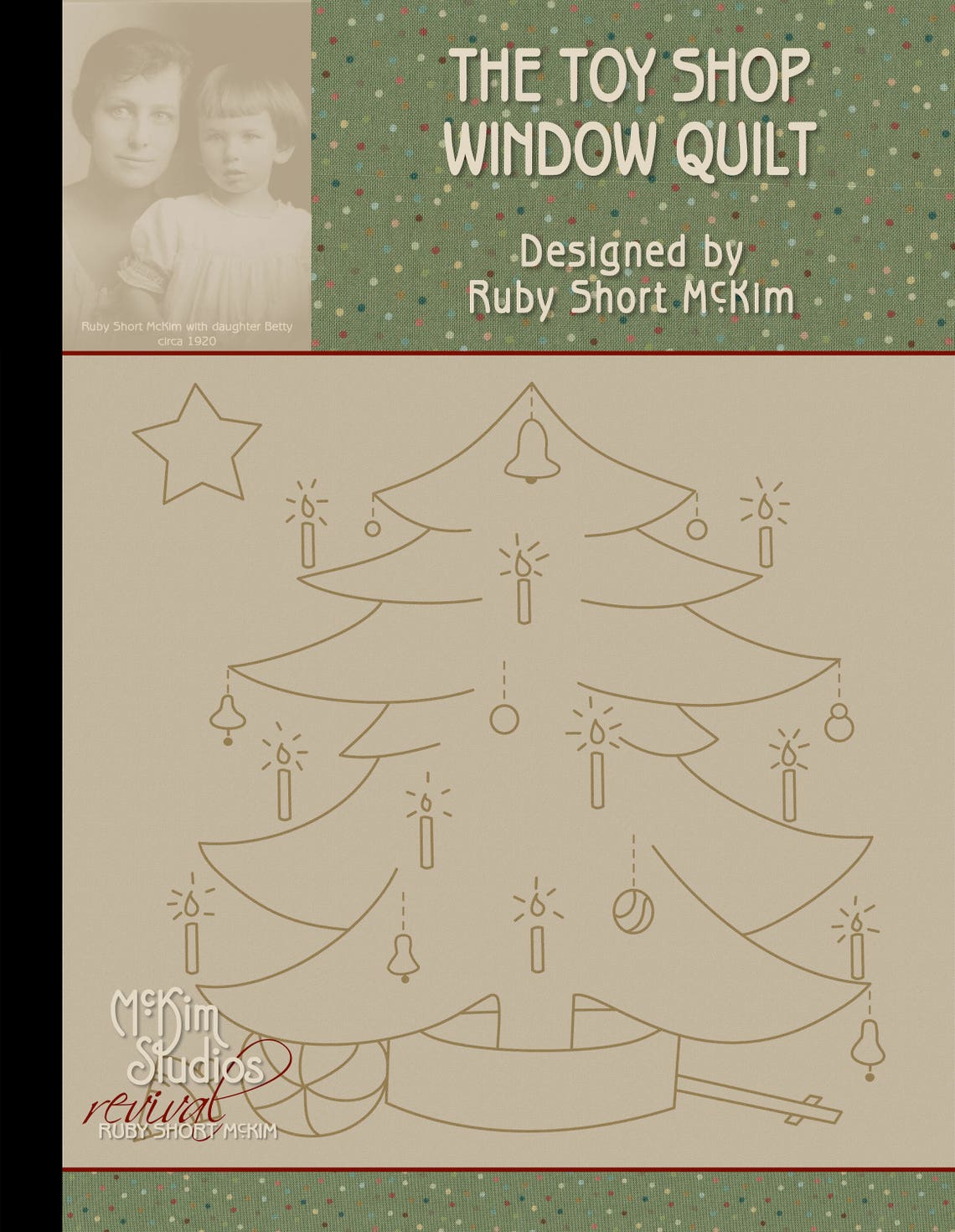 Toy Shop Window Quilt Pattern Book, Designed by Ruby Short Mckim, 1933 ...