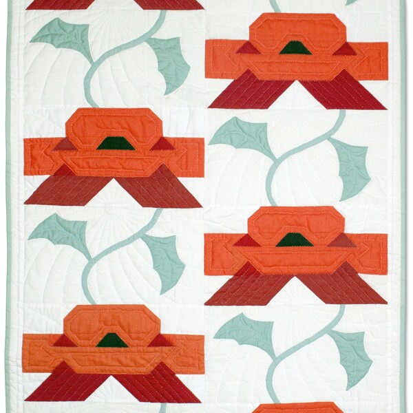 Poppy Quilt Pattern - Etsy