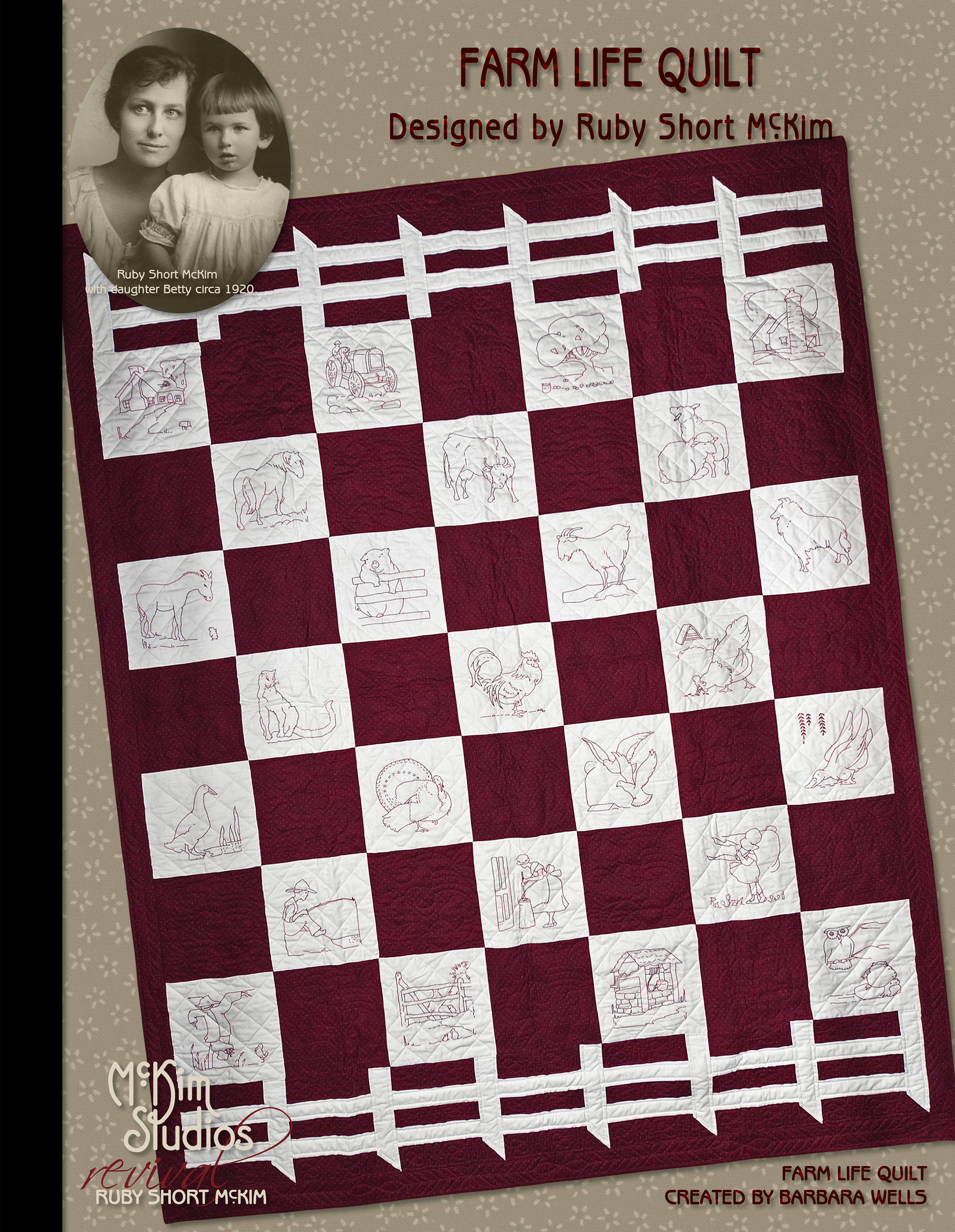 Farm Life Quilt Pattern Book, Designed by Ruby Short Mckim, 1930 - Etsy