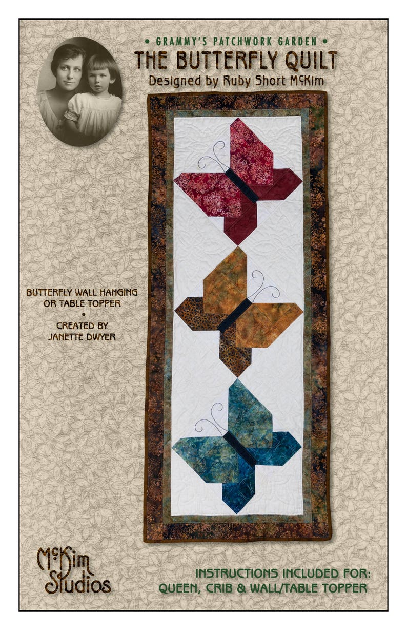 Butterfly Quilt Designed by Ruby Short Mckim - Etsy